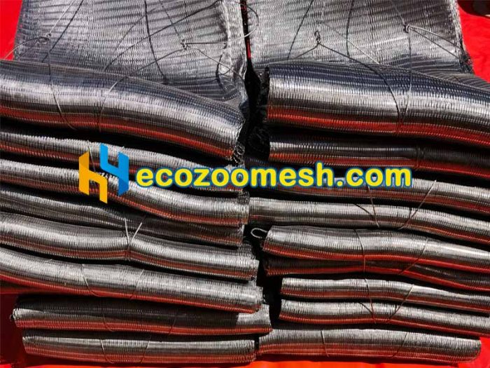 Stainless Steel Wire Cable Ferrule Mesh, Wire Rope Ferrule Mesh