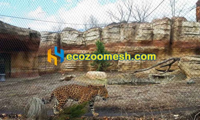 Cable Mesh for A Guardrail in Zoo Project | Zoo Mesh Supplier-Hengyi