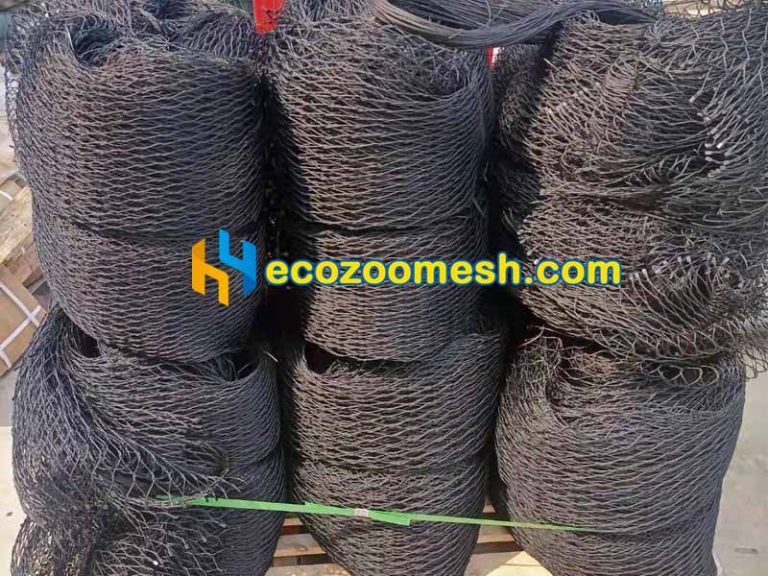 Monkey Enclosure made by stainless steel wire rope mesh